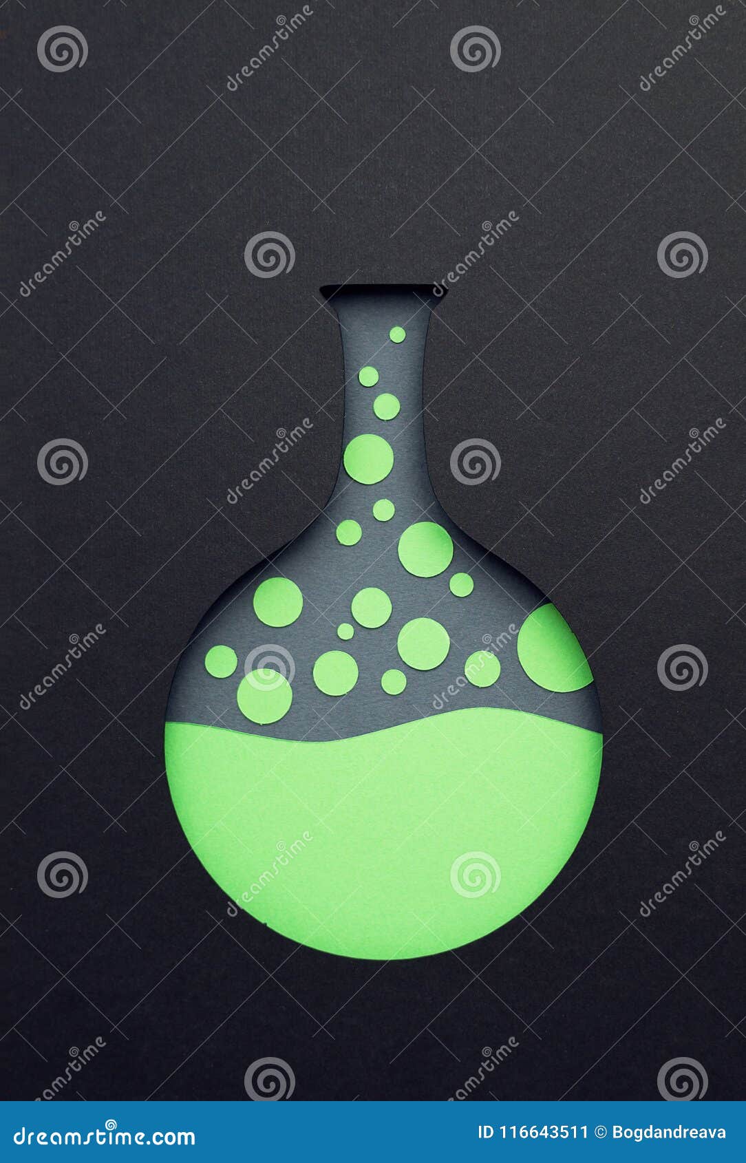 Chemistry experiment stock image. Image of still, black - 116643511