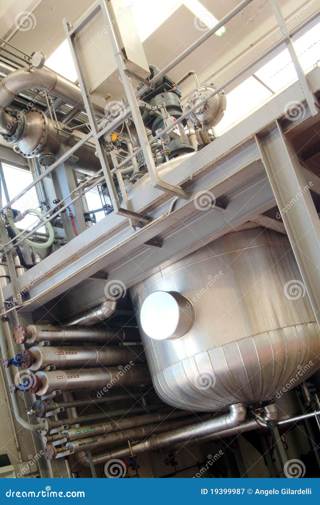 Chemistry factory stock image. Image of chemical, pipeline - 19399987