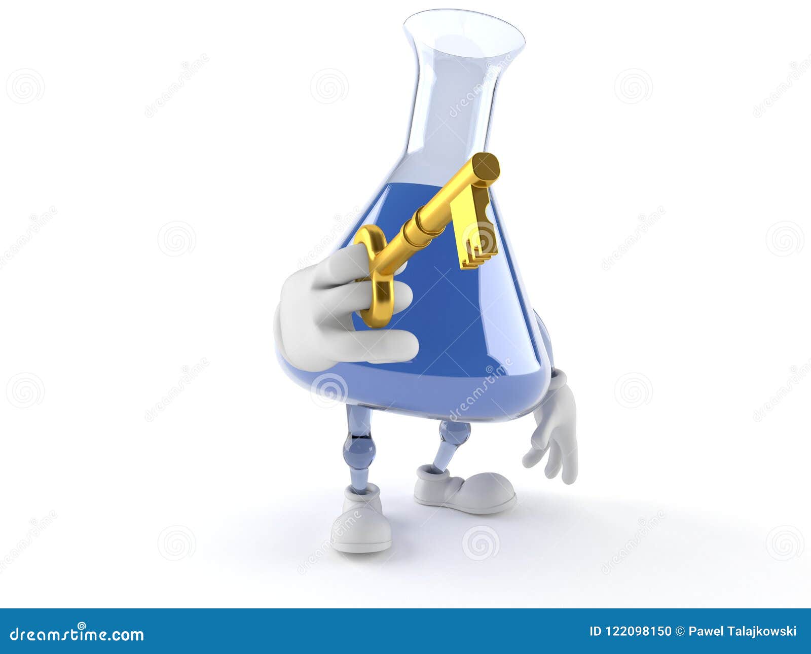 Chemistry Flask Character Holding Door Key Stock Illustration ... Chemistry Flask Character Holding Door Key Stock Illustration ...