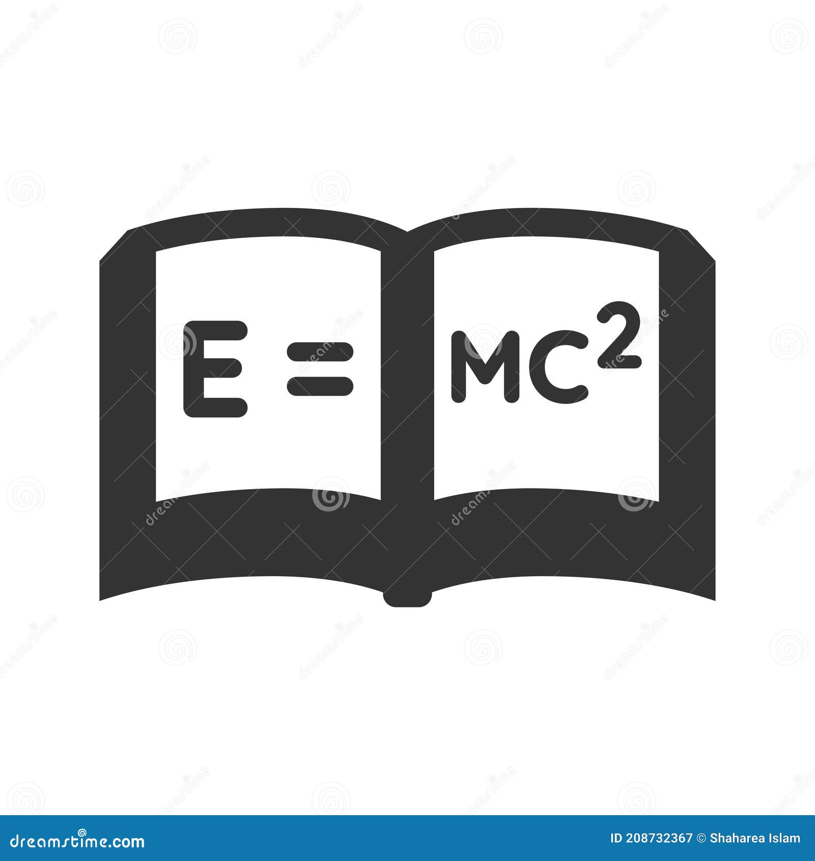 Chemistry formula icon stock vector. Illustration of chemistry - 208732367