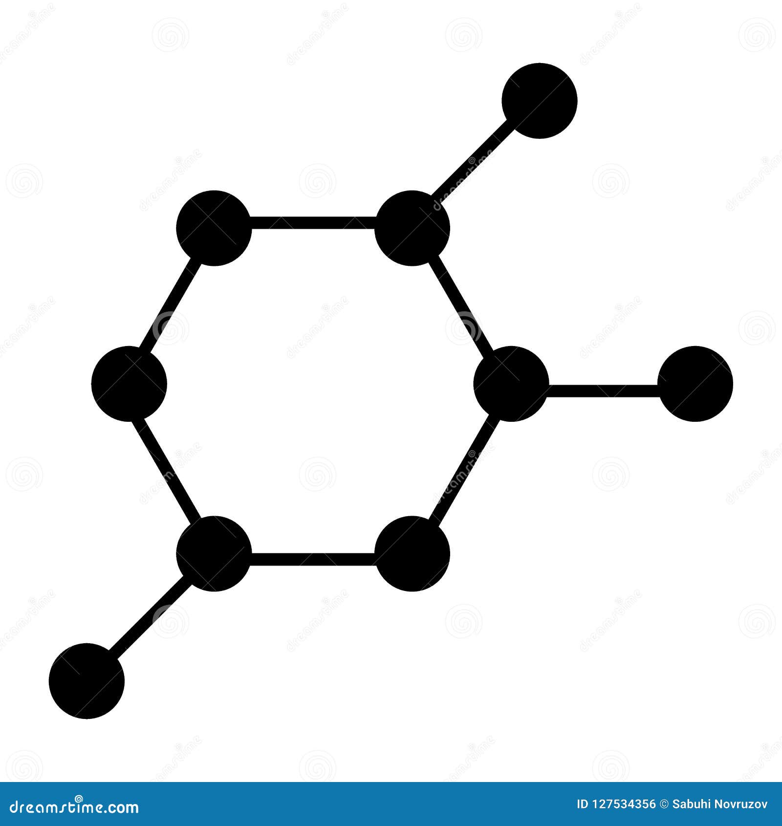 Chemistry Formula Solid Icon. Molecule Vector Illustration Isolated on ...