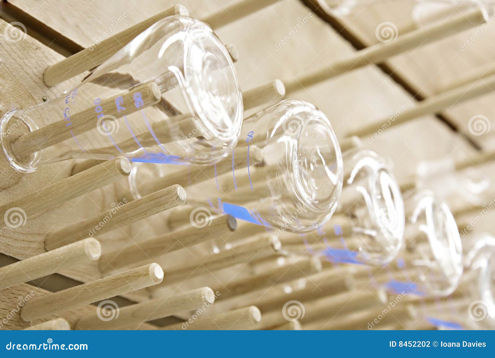 Chemistry glassware stock photo. Image of science, rack - 8452202