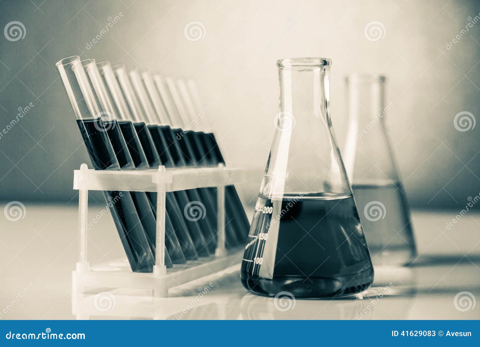Chemistry glassware stock image. Image of pharmacy, glassware - 41629083