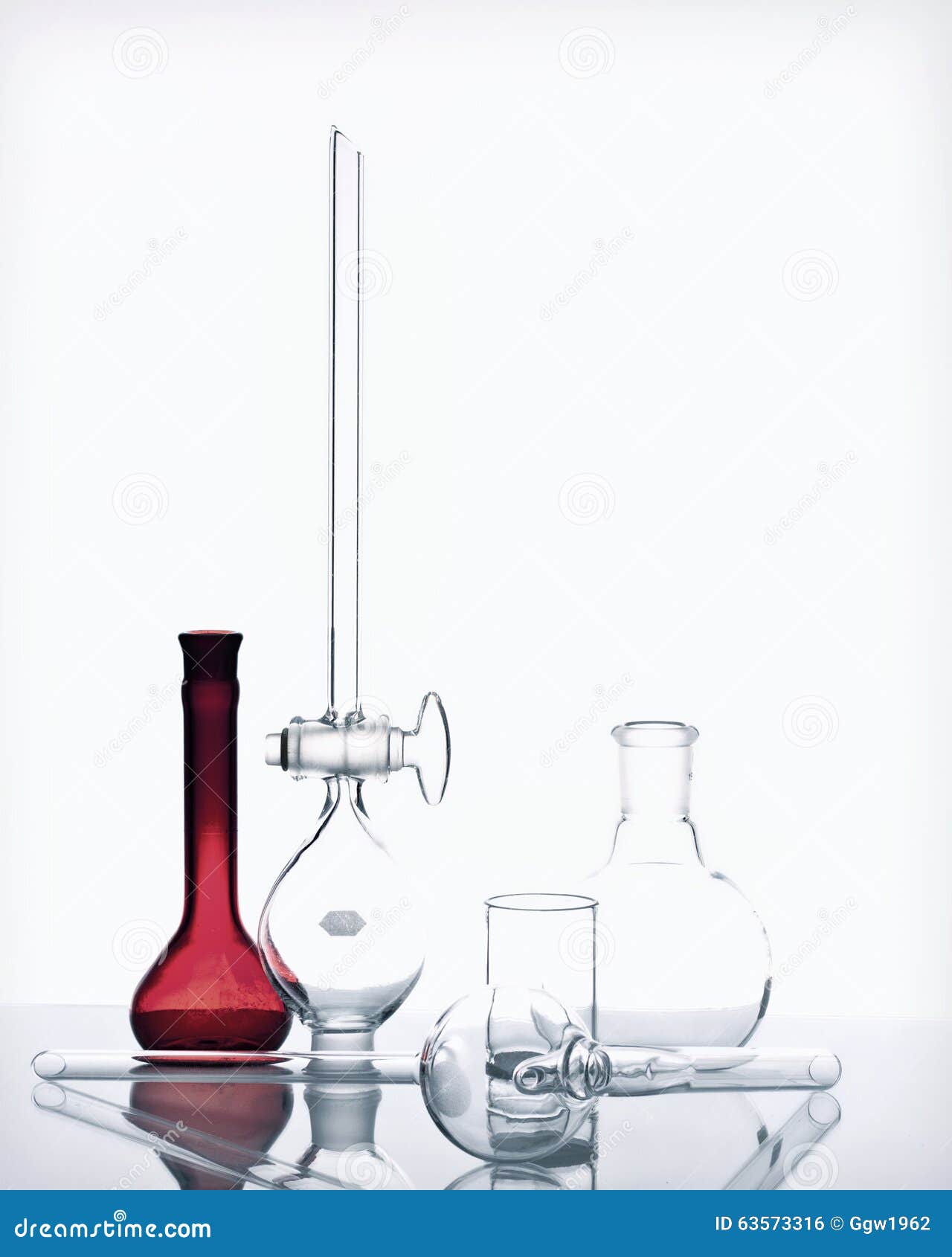 Chemistry Glassware stock photo. Image of college, glass - 63573316