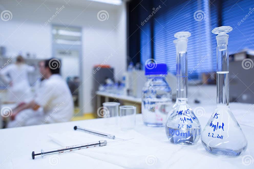 Chemistry lab stock photo. Image of education, analyzing - 18432728