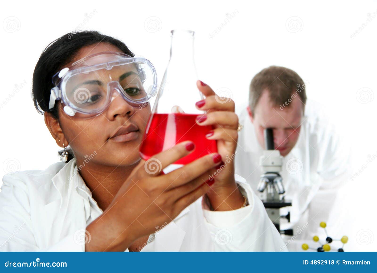 Chemistry Lab stock photo. Image of industry, measuring - 4892918