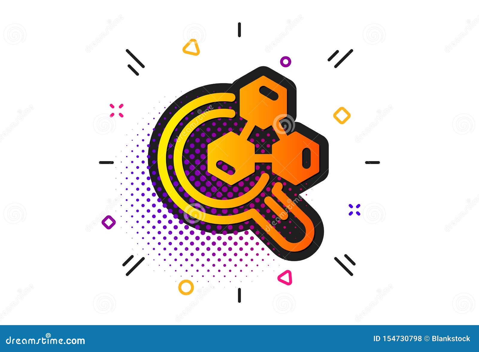 Chemistry Lab Icon. Laboratory Research Sign. Analysis. Vector Stock ...