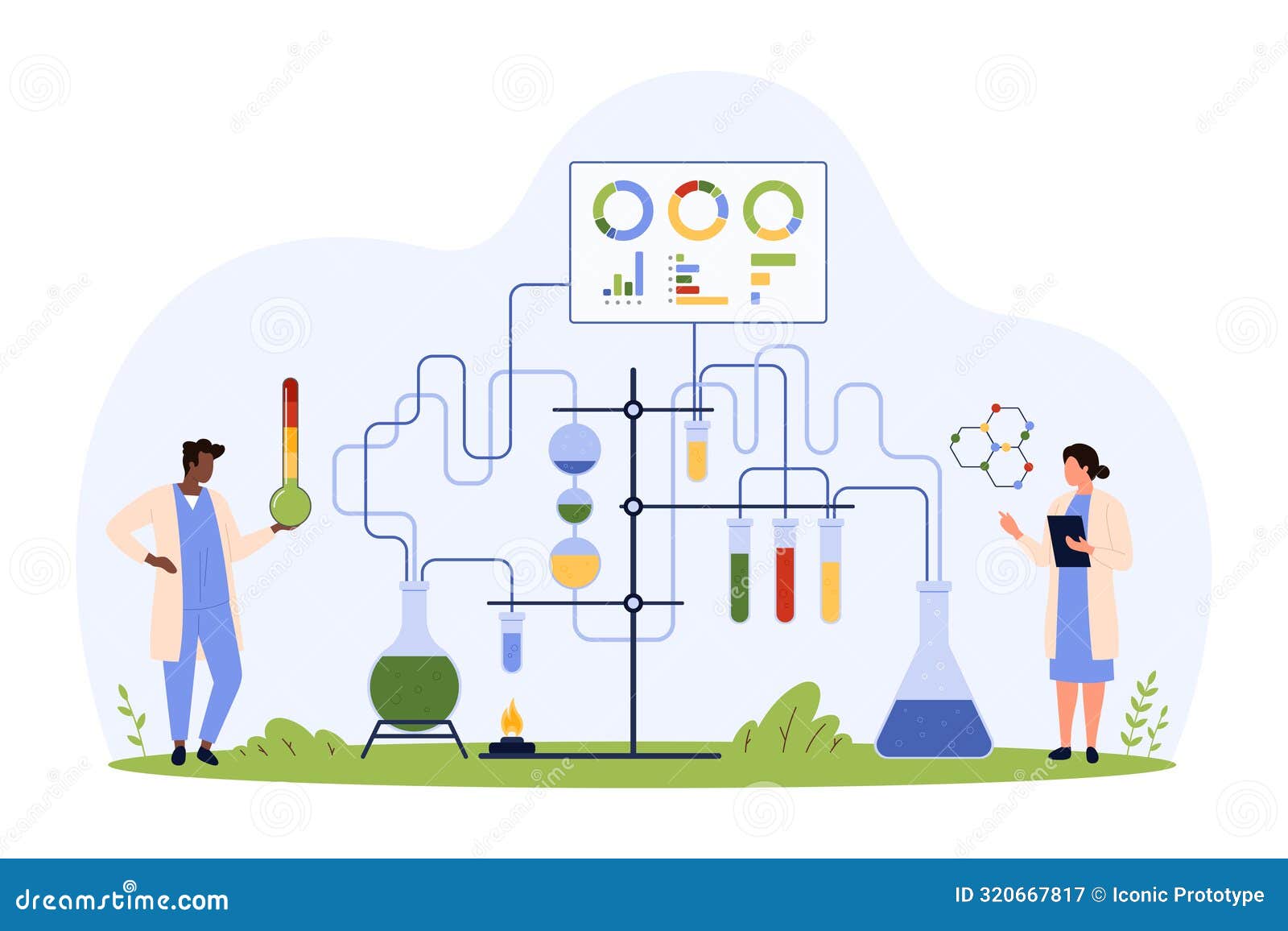 Decomposition Reaction - Copper Carbonate To Copper Oxide And Carbon ...