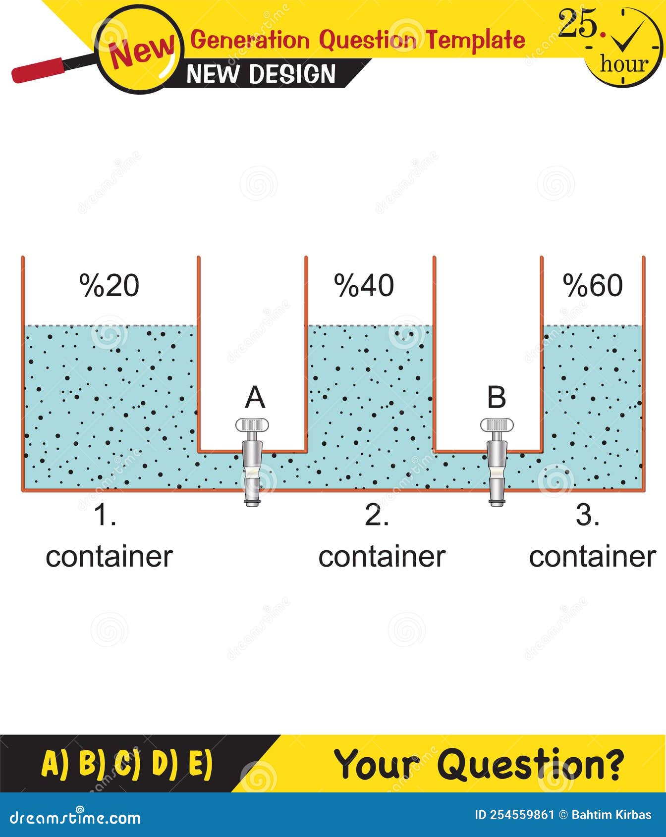 Chemistry Lecture Notes - Mixtures Topic Stock Vector - Illustration of ...