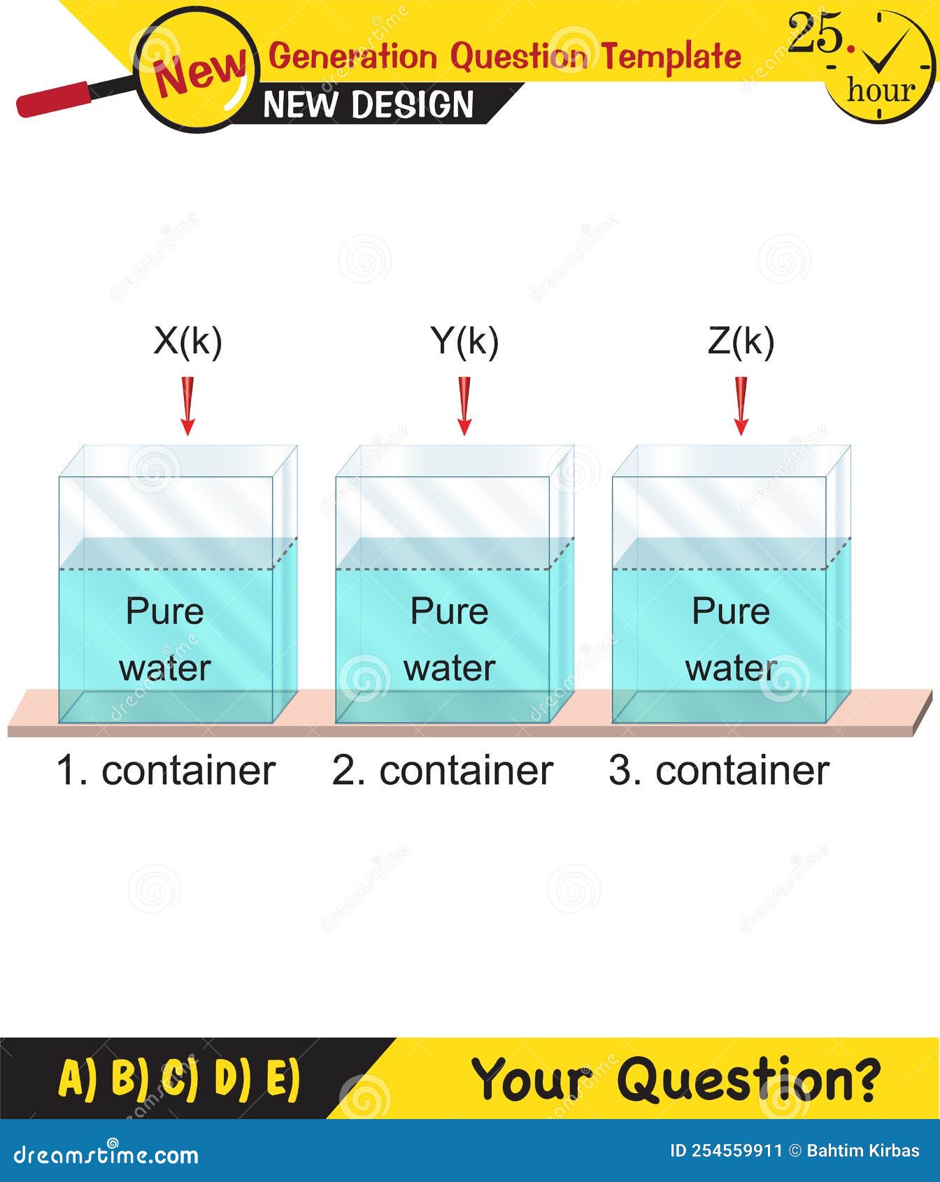 Chemistry Lecture Notes - Mixtures Topic Stock Vector - Illustration of ...