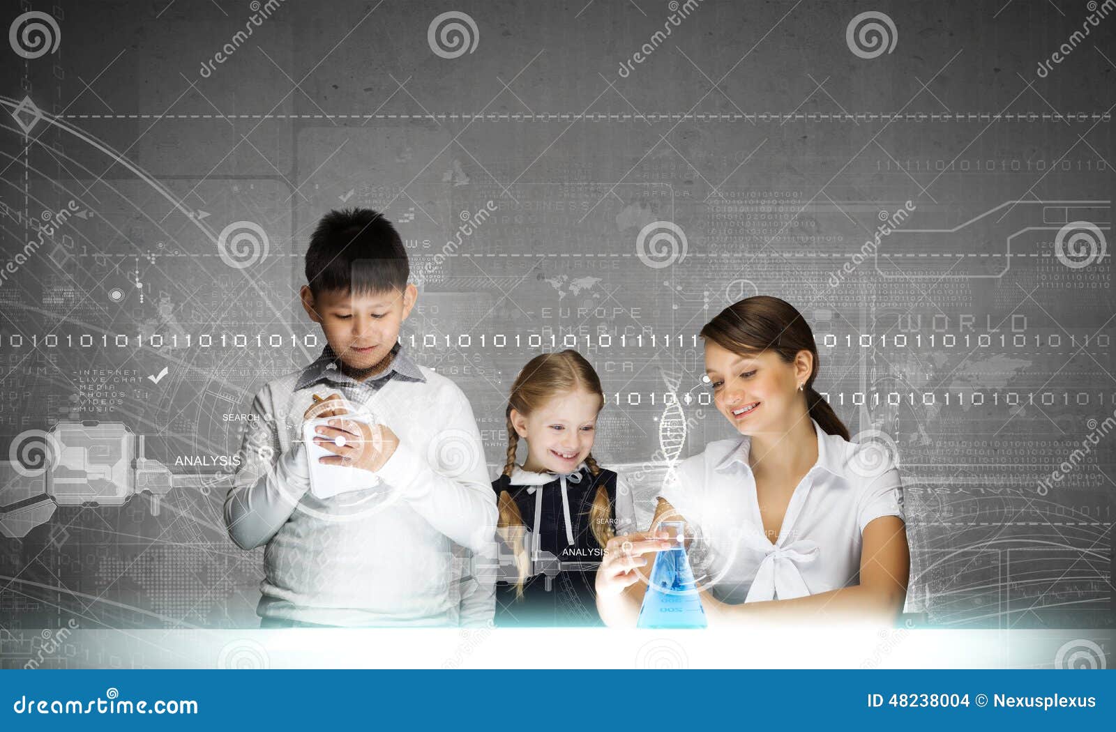 Chemistry lesson stock photo. Image of innovation, education - 48238004