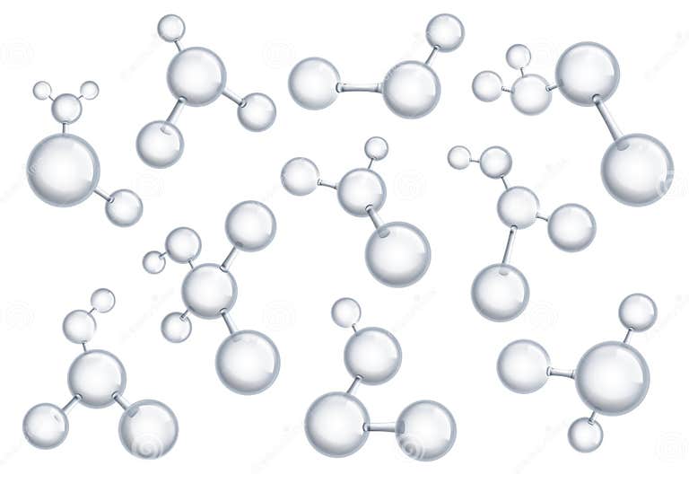 Chemistry Macro Models. 3d Transparency Molecular Structures Collection ...
