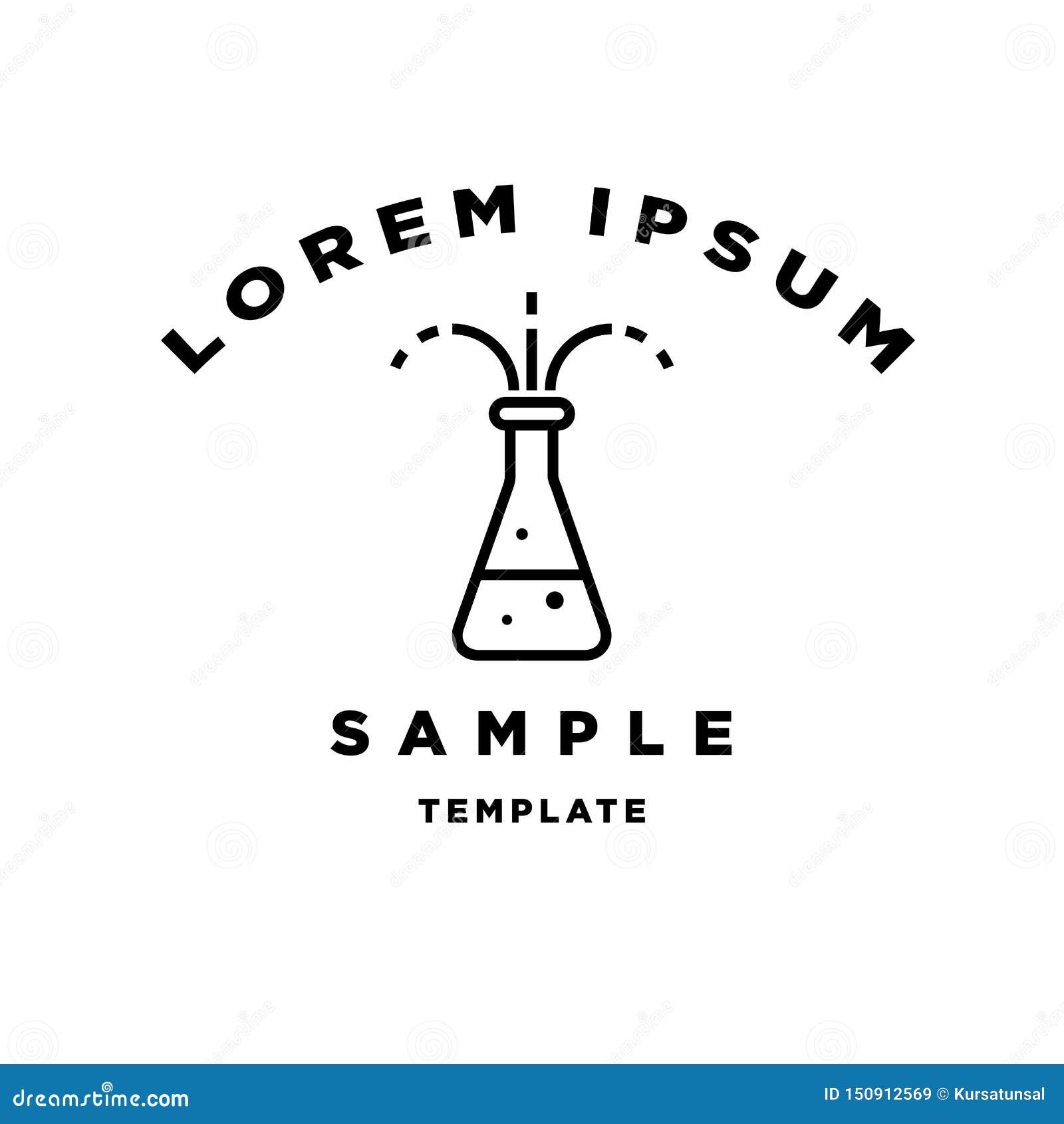 Minimal Set Of Chemistry Lab, Handshake And Healthy Food Flat Icons For ...