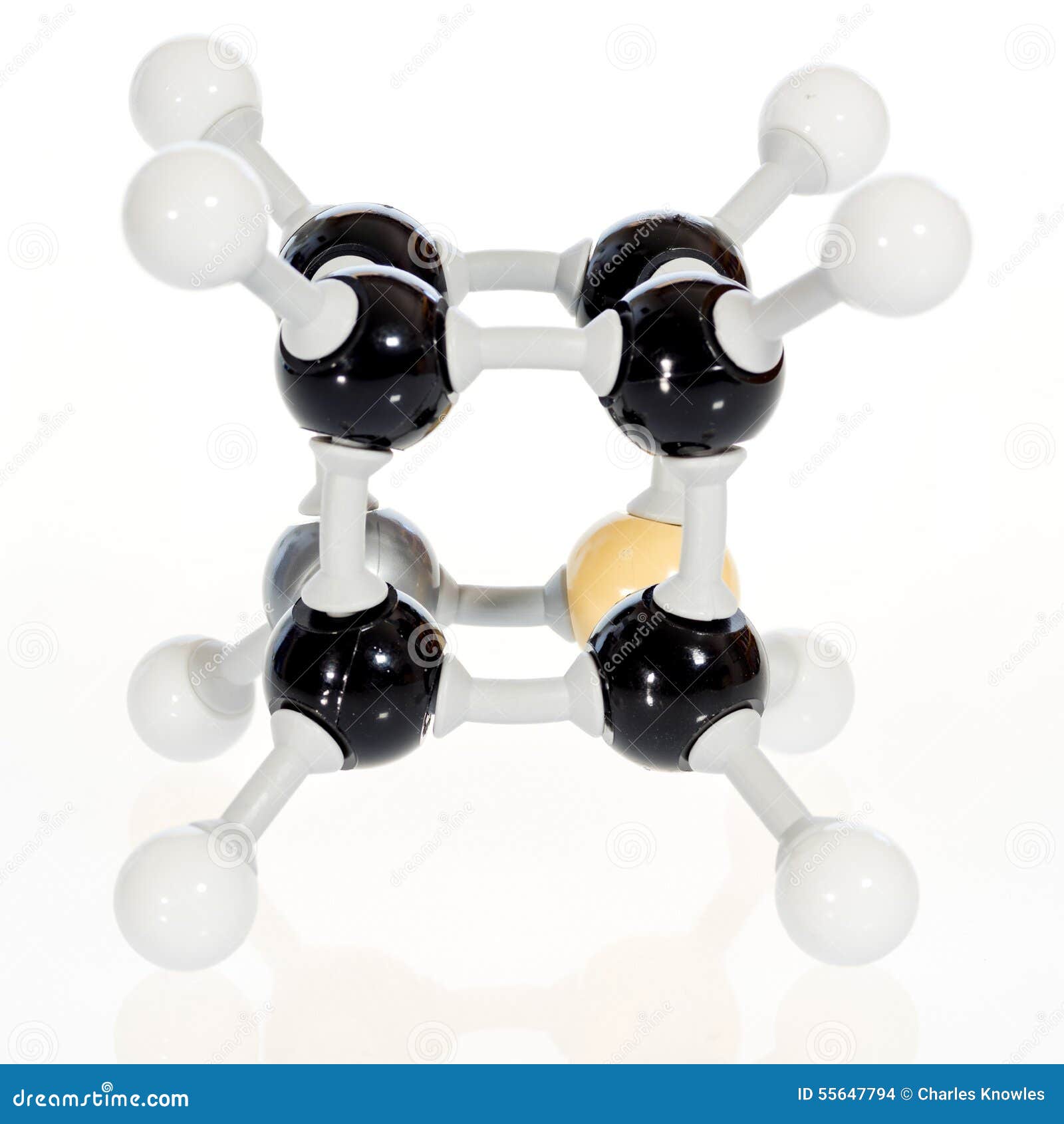 Chemistry Molecule of the Atom Cubane Stock Photo - Image of model ...