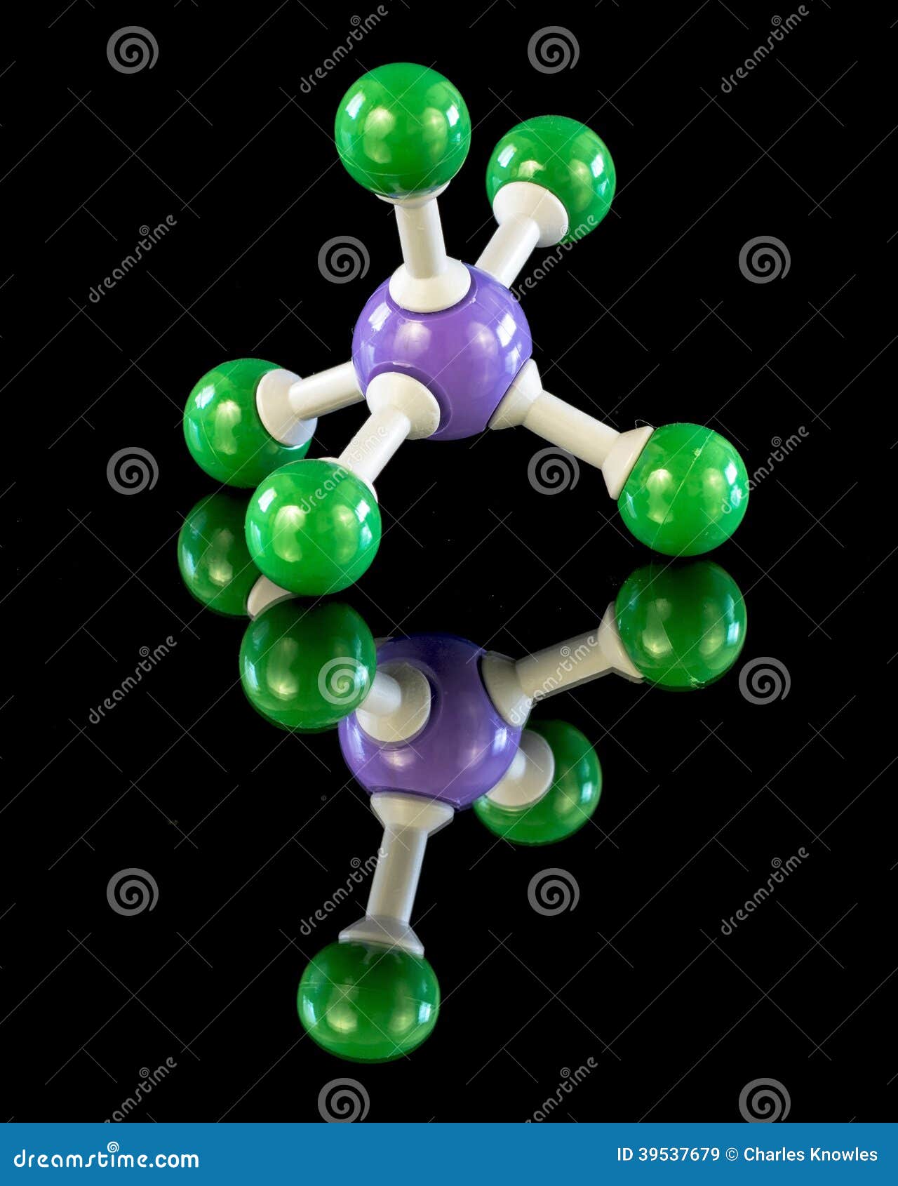 Chemistry Molecule Model Royalty-Free Stock Photography | CartoonDealer ...