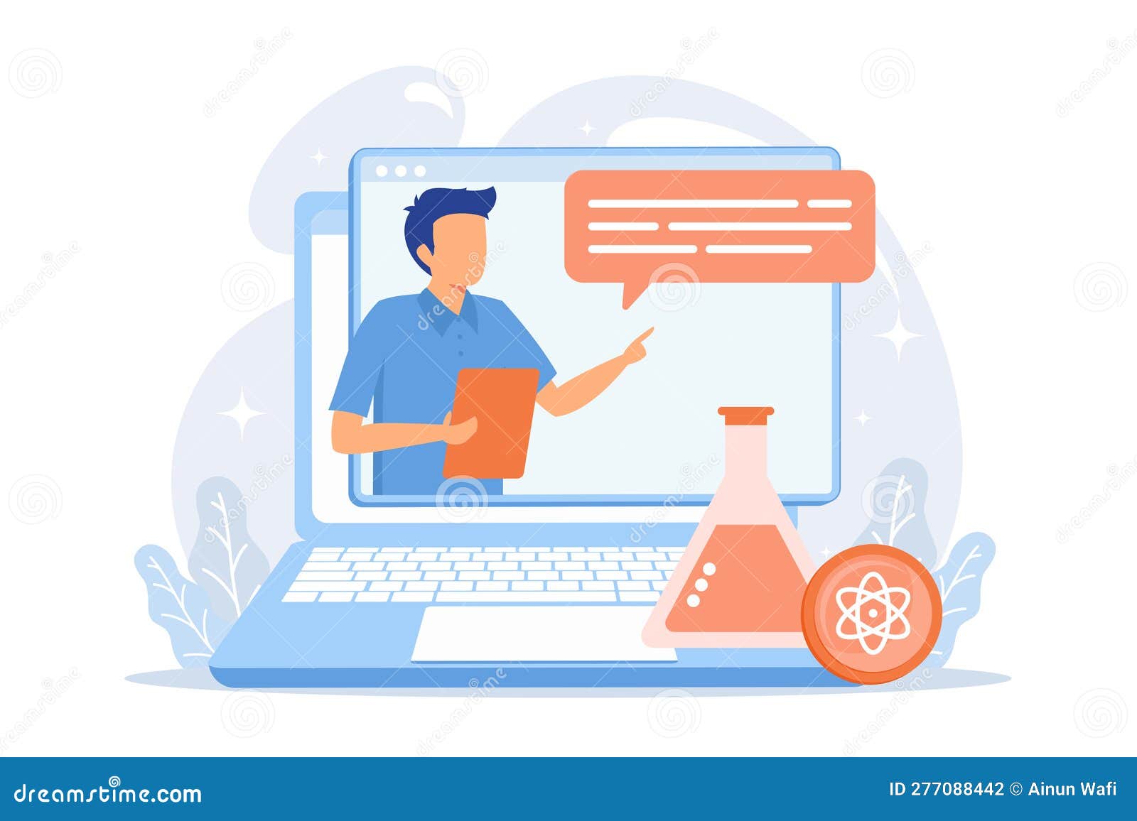 Chemistry Online Lessons. Biochemist Presentation, Science Class, E ...