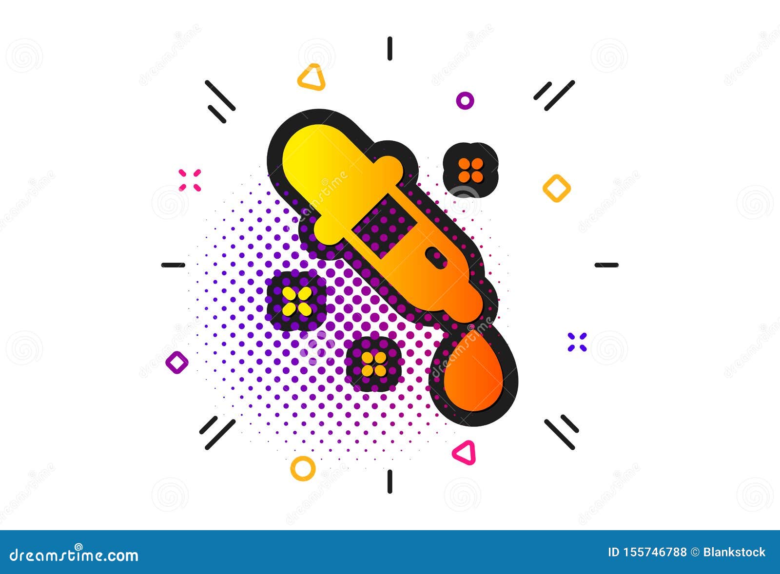 Chemistry Pipette Icon. Laboratory Sign. Analysis Lab. Vector Stock ...