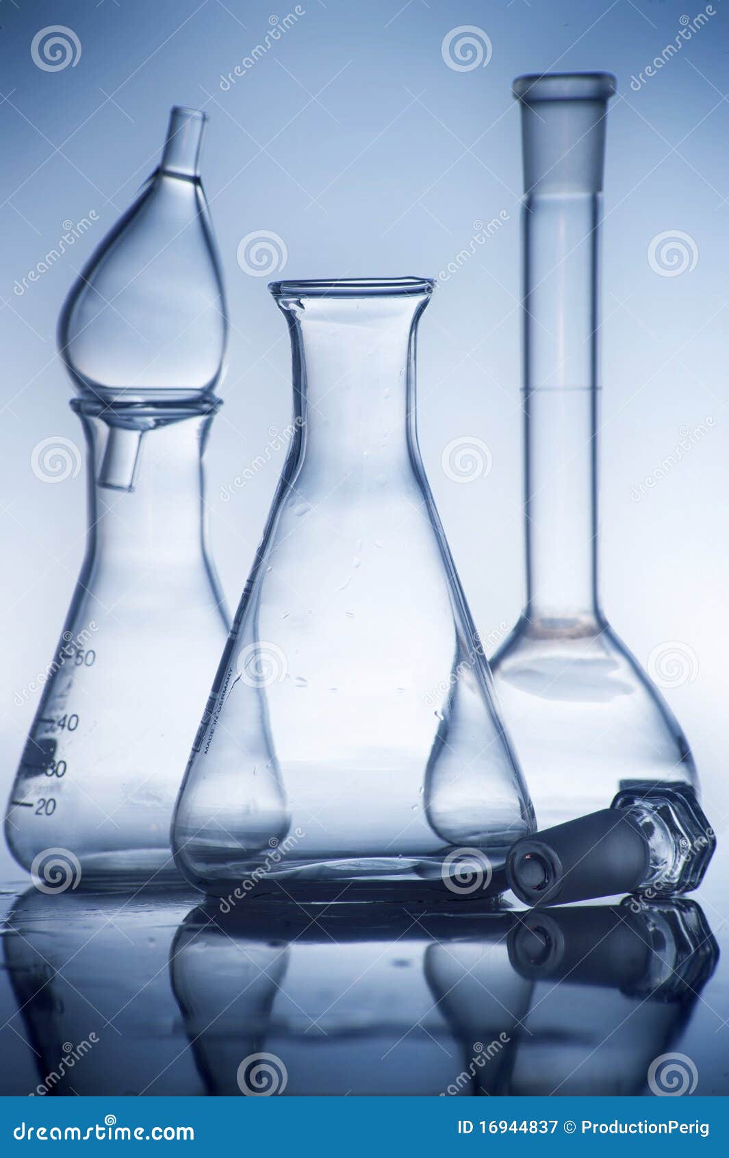 Chemistry Recipient in a Laboratory Ambiance Stock Image - Image of ...