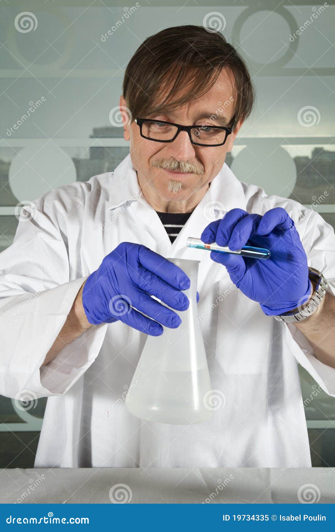 Chemistry scientist stock image. Image of look, adult - 19734335