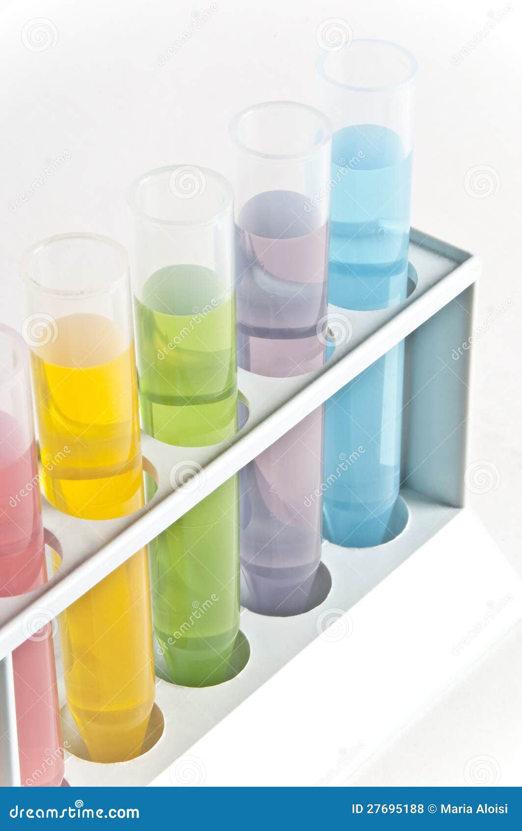 Chemistry Test Tubes stock photo. Image of scientific - 27695188