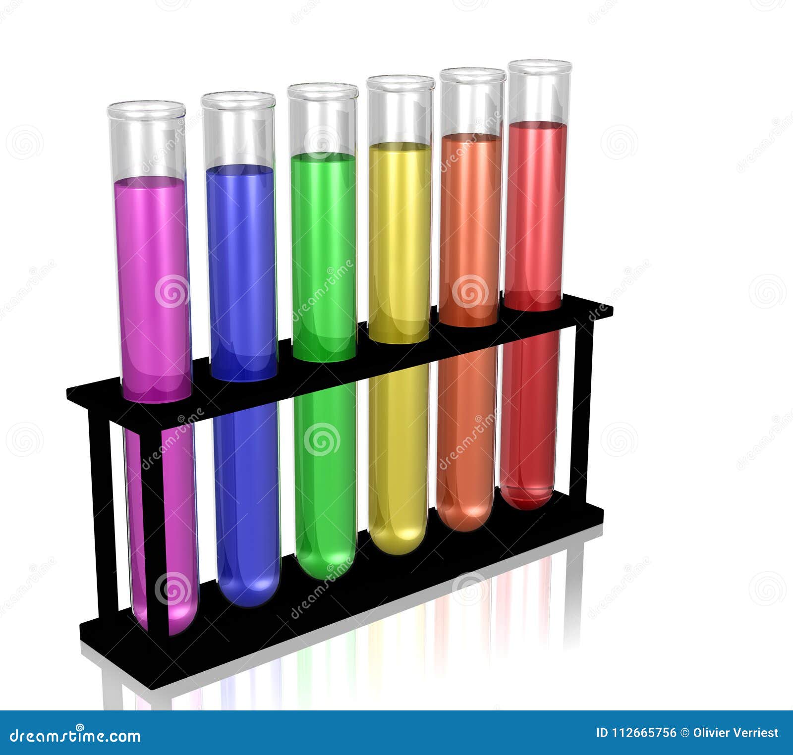 Chemistry test tubes stock illustration. Illustration of biotechnology ...