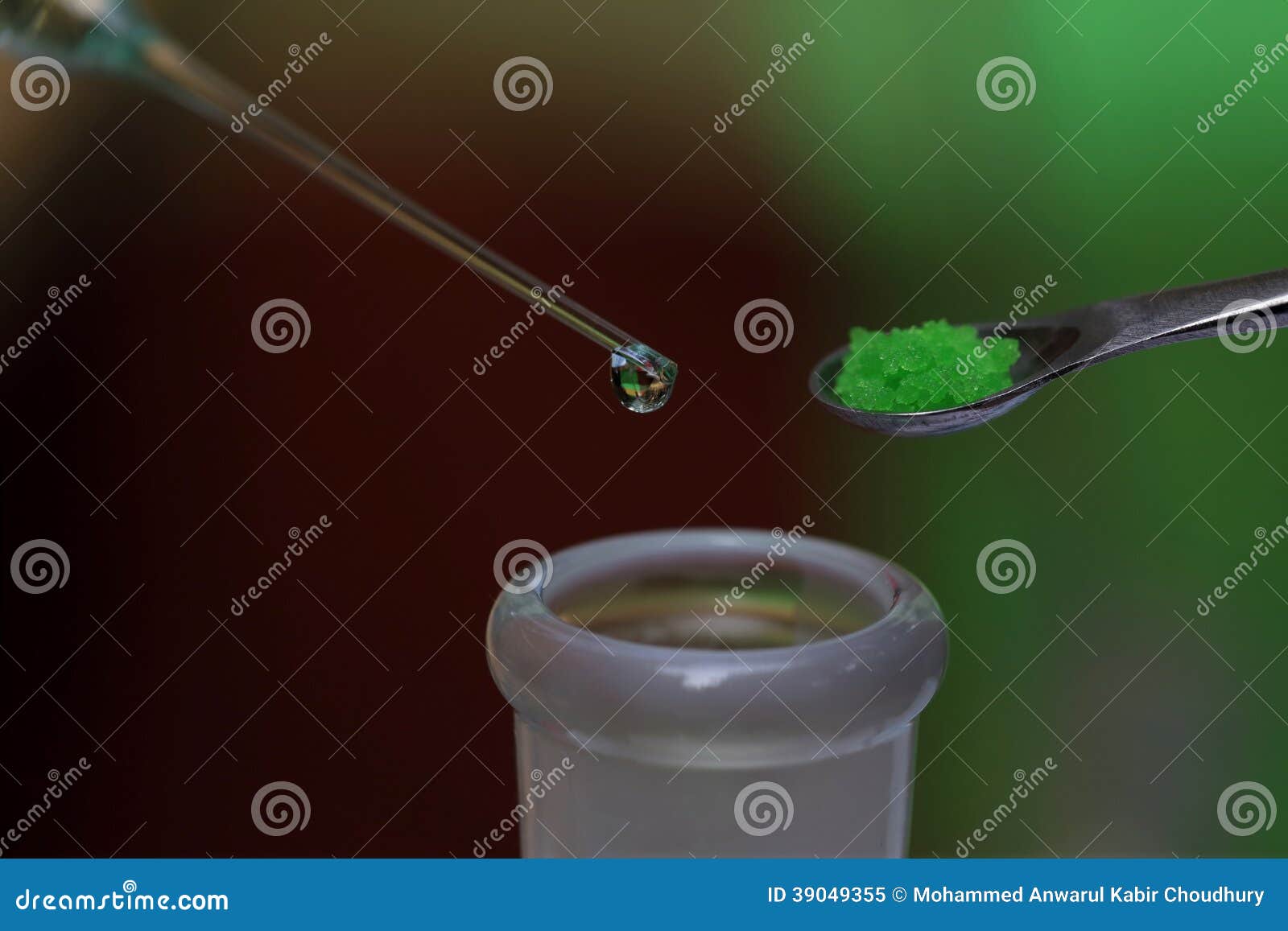 Chemistry Testing Laboratory Stock Image - Image of dropper, medical ...