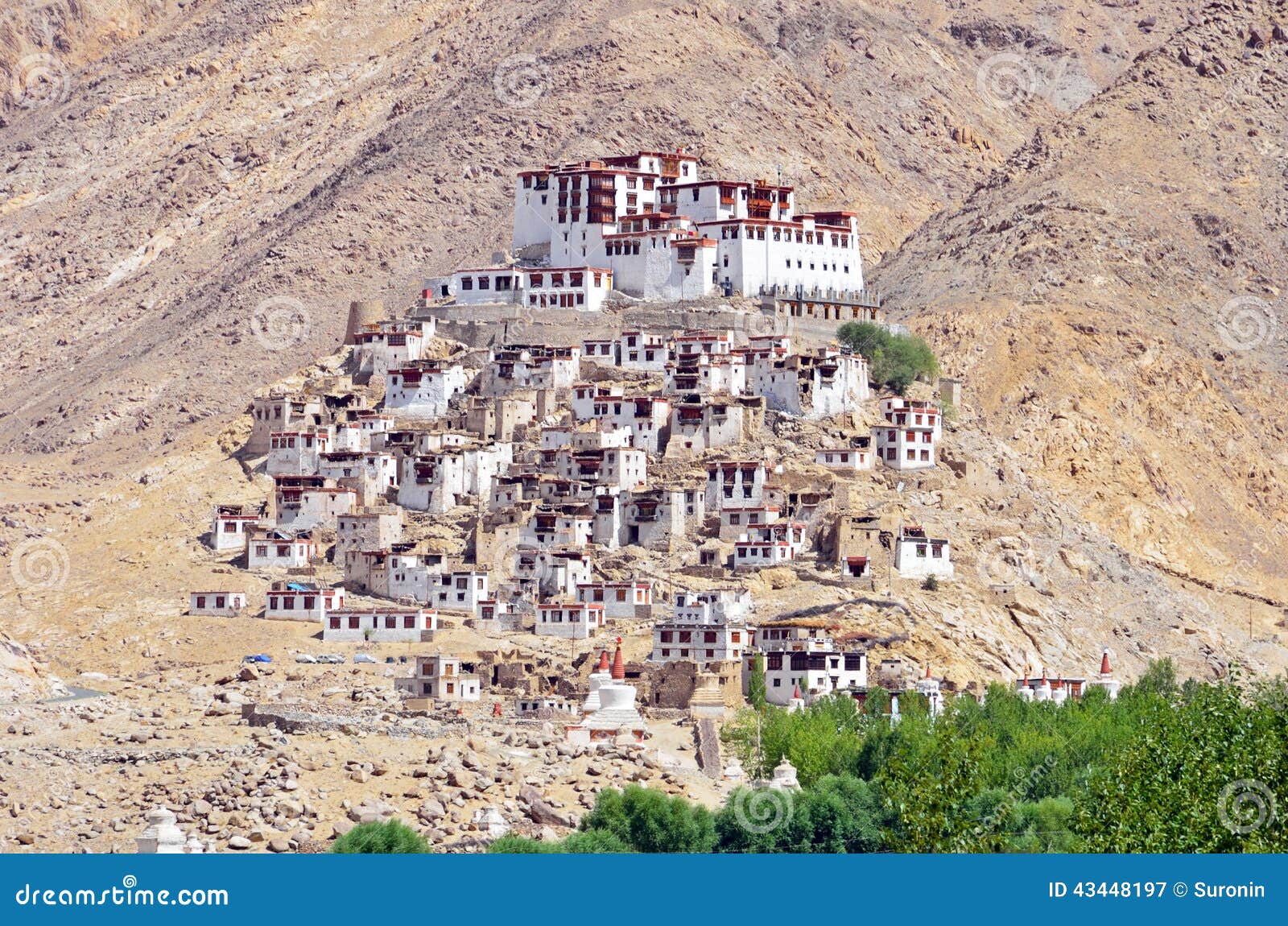 Chemrey Monastery stock image. Image of architecture - 43448197