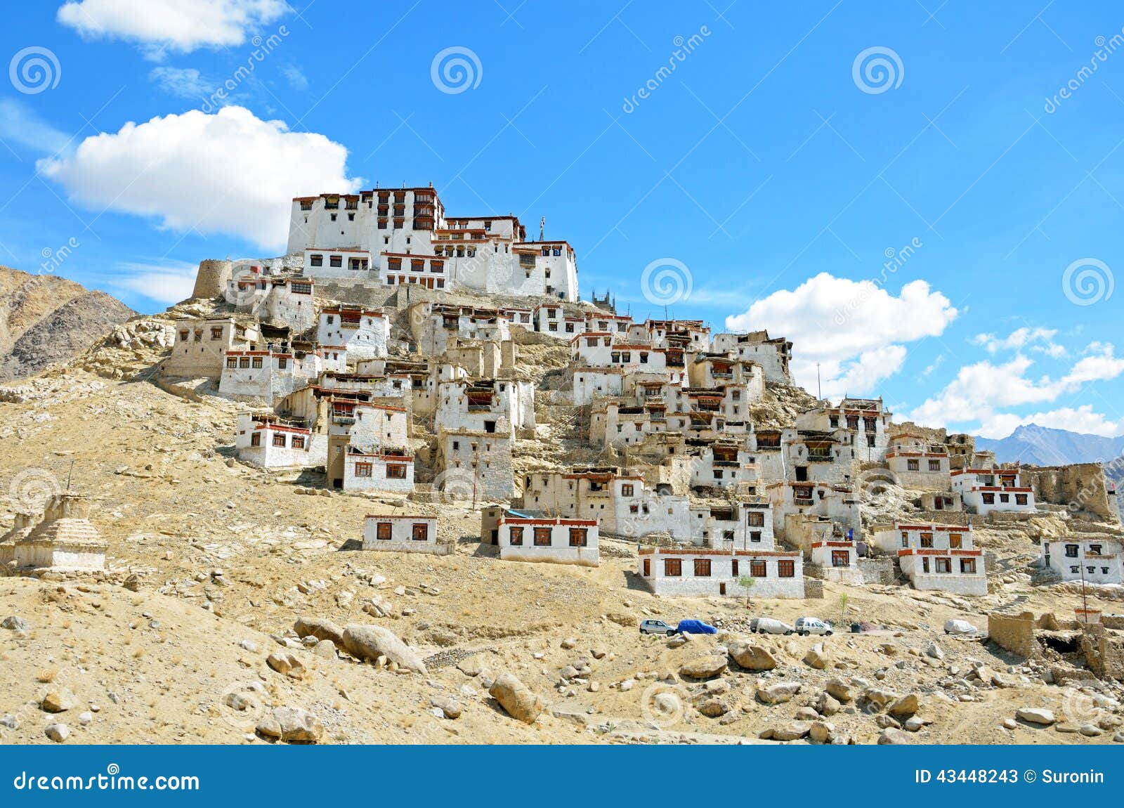Chemrey Monastery stock image. Image of tibetan, kashmir - 43448243