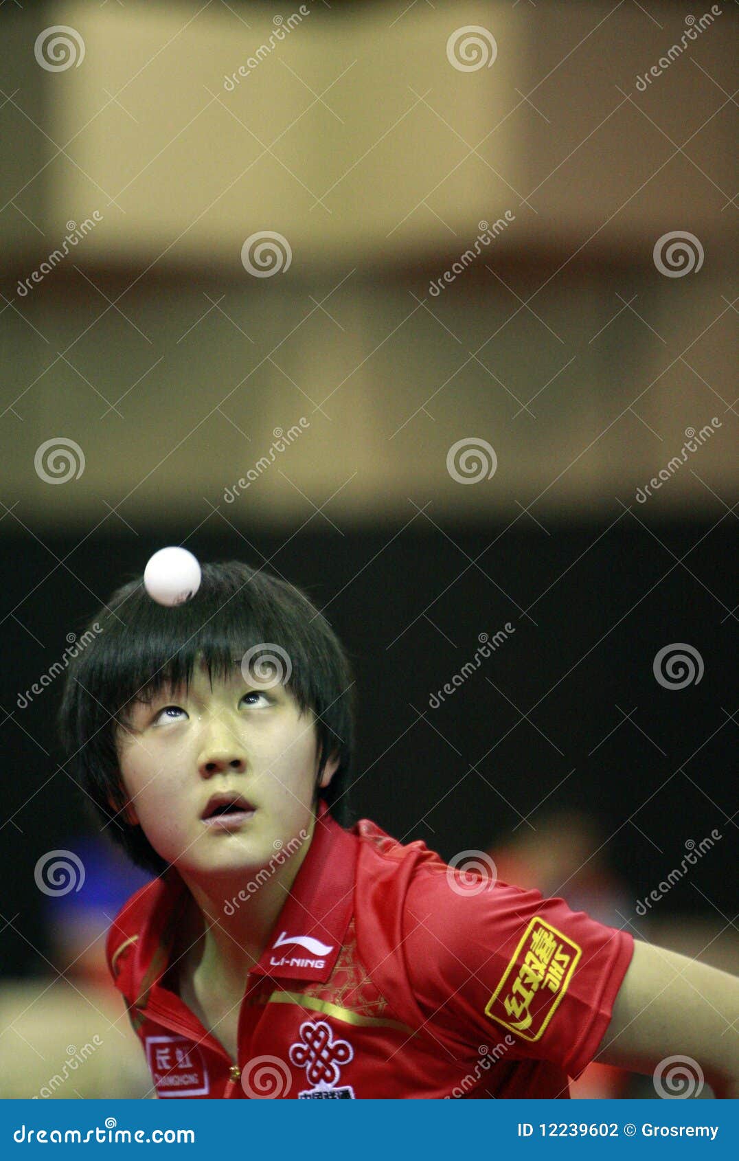 CHEN Meng editorial photography. Image of tennis, event - 12239602