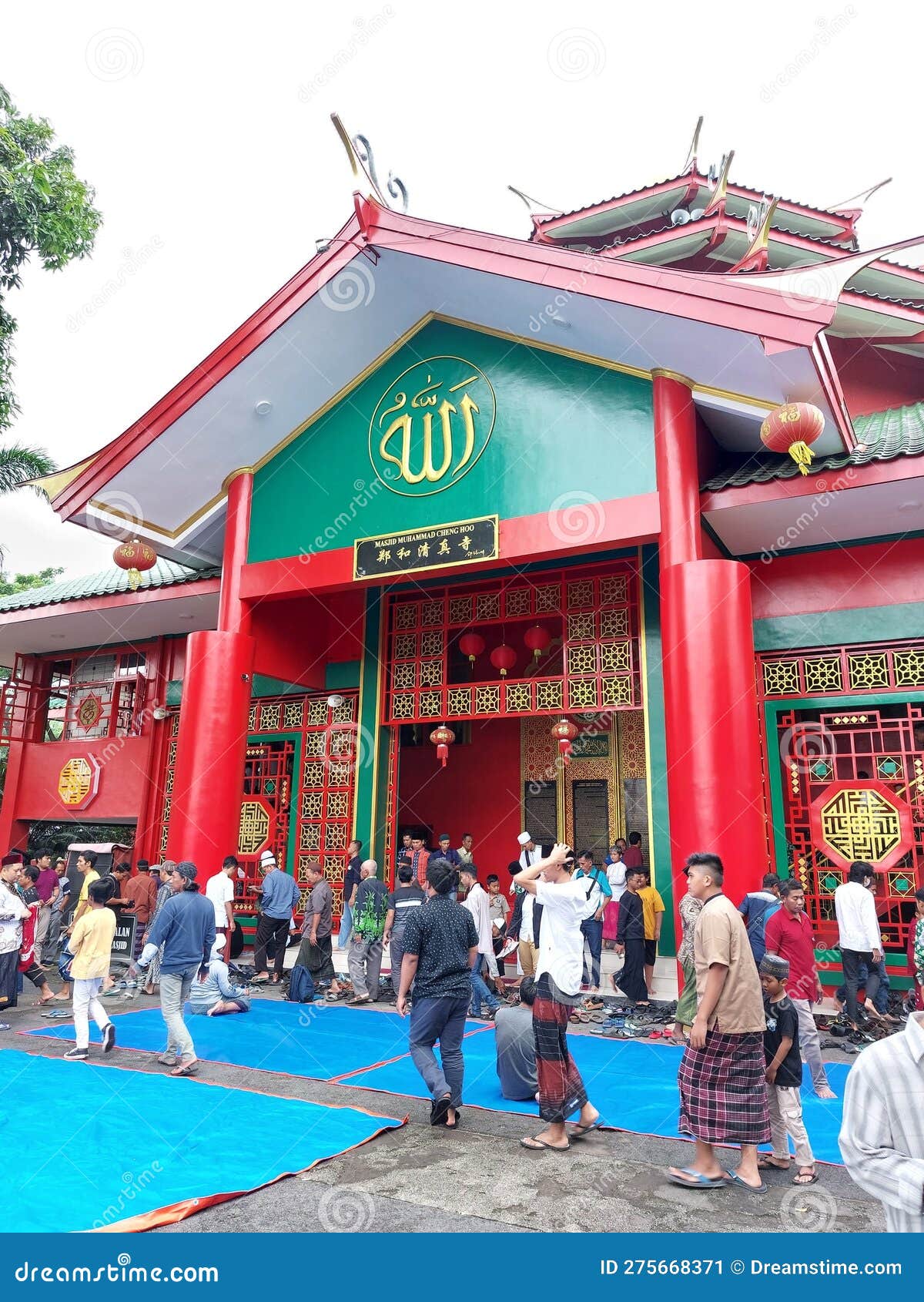 Cheng Hoo Mosque, Pandan, East Java Editorial Photo - Image of cheng ...