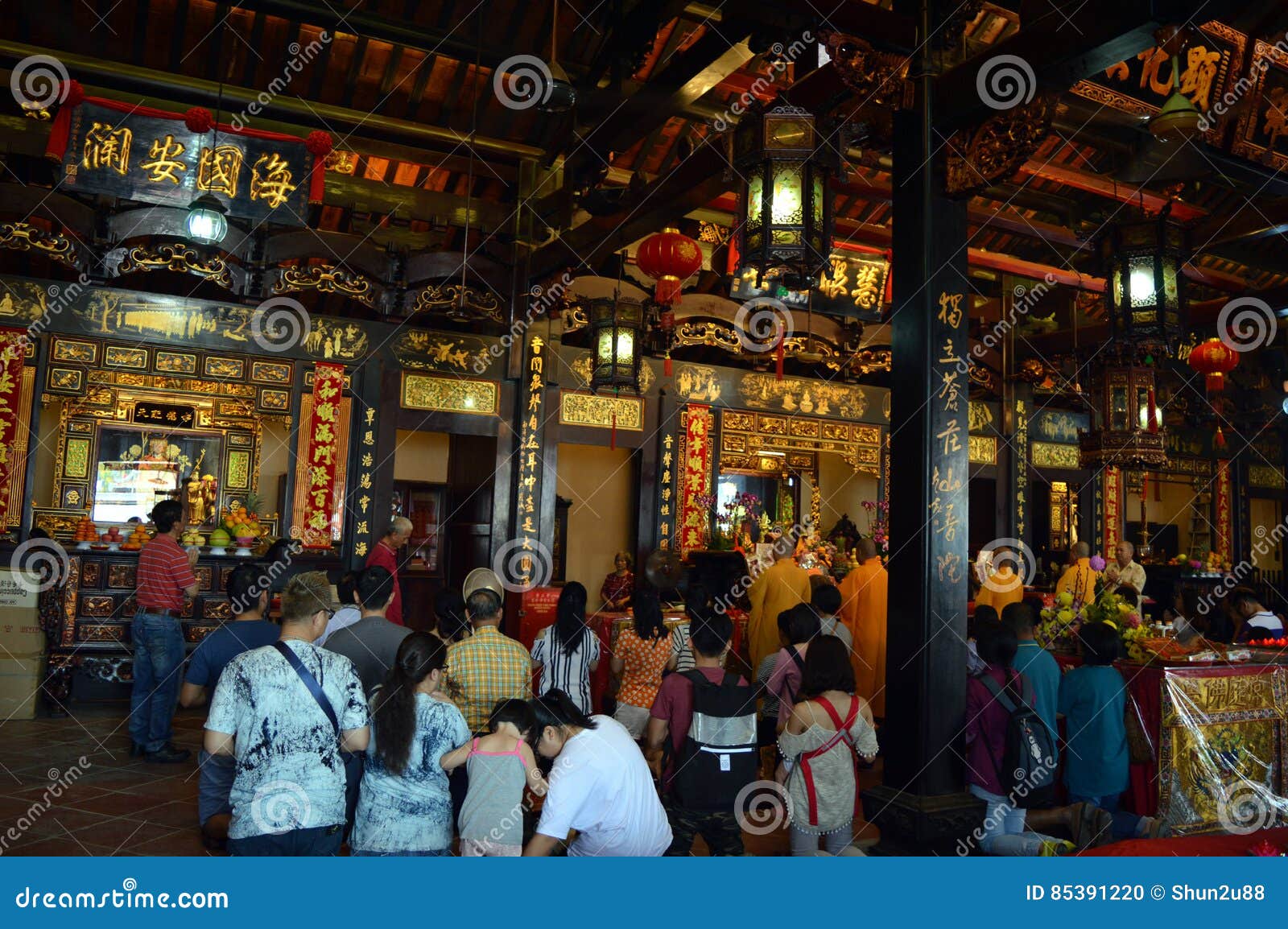 Cheng Hoon Teng Temple Melaka Redaktionelles Bild - Bild von ...