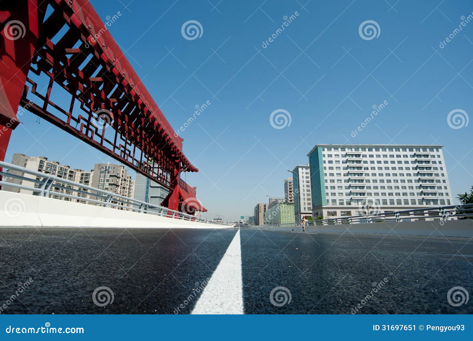 City Viaduct Bridge Road Landscape. Royalty-Free Stock Photo ...