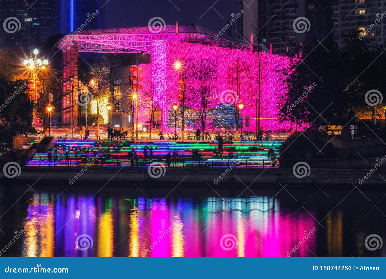 Chengdu city scenes editorial photo. Image of natural - 150744256