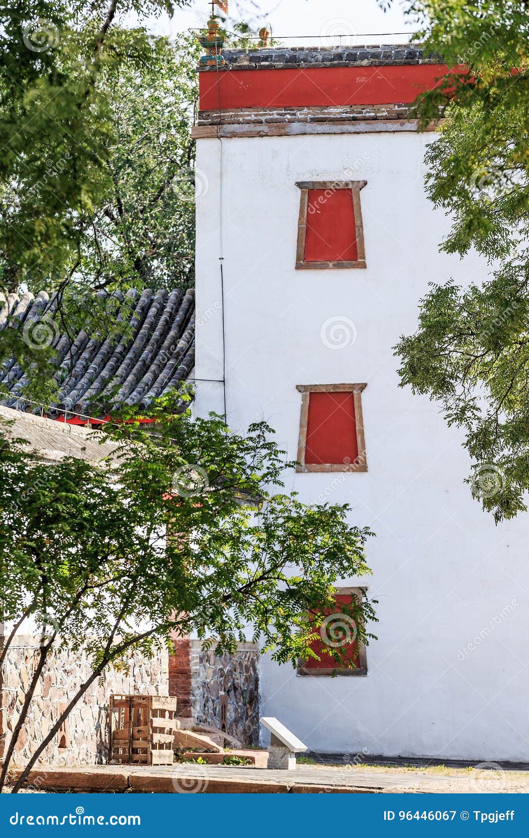 Chengdu stock image. Image of lamaism, china, hebei, historic - 96446067