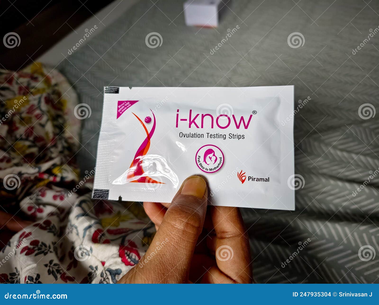 Chennai, India - April 16th 2022: I-know Ovulation Testing Strips Kit ...