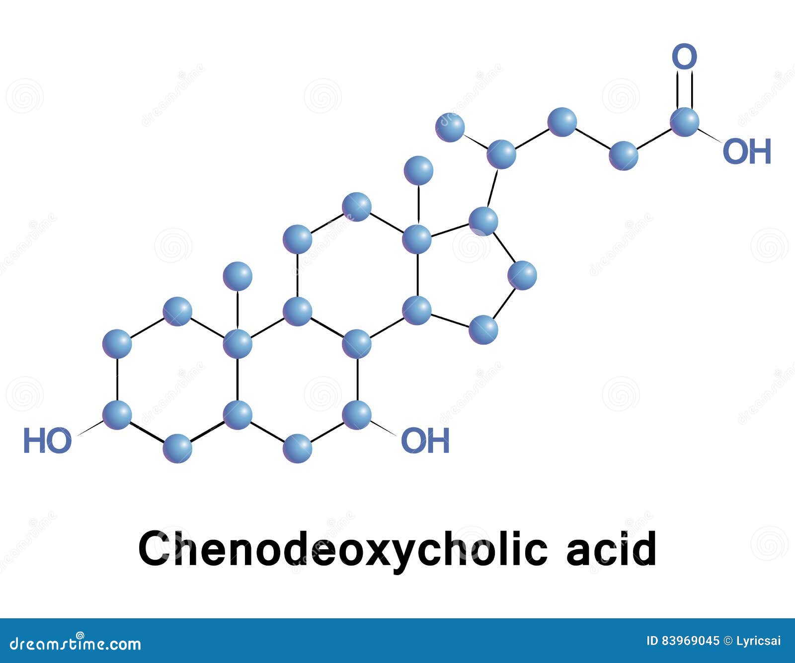 Chenodeoxycholic acid bile stock vector. Illustration of nonalcoholic ...
