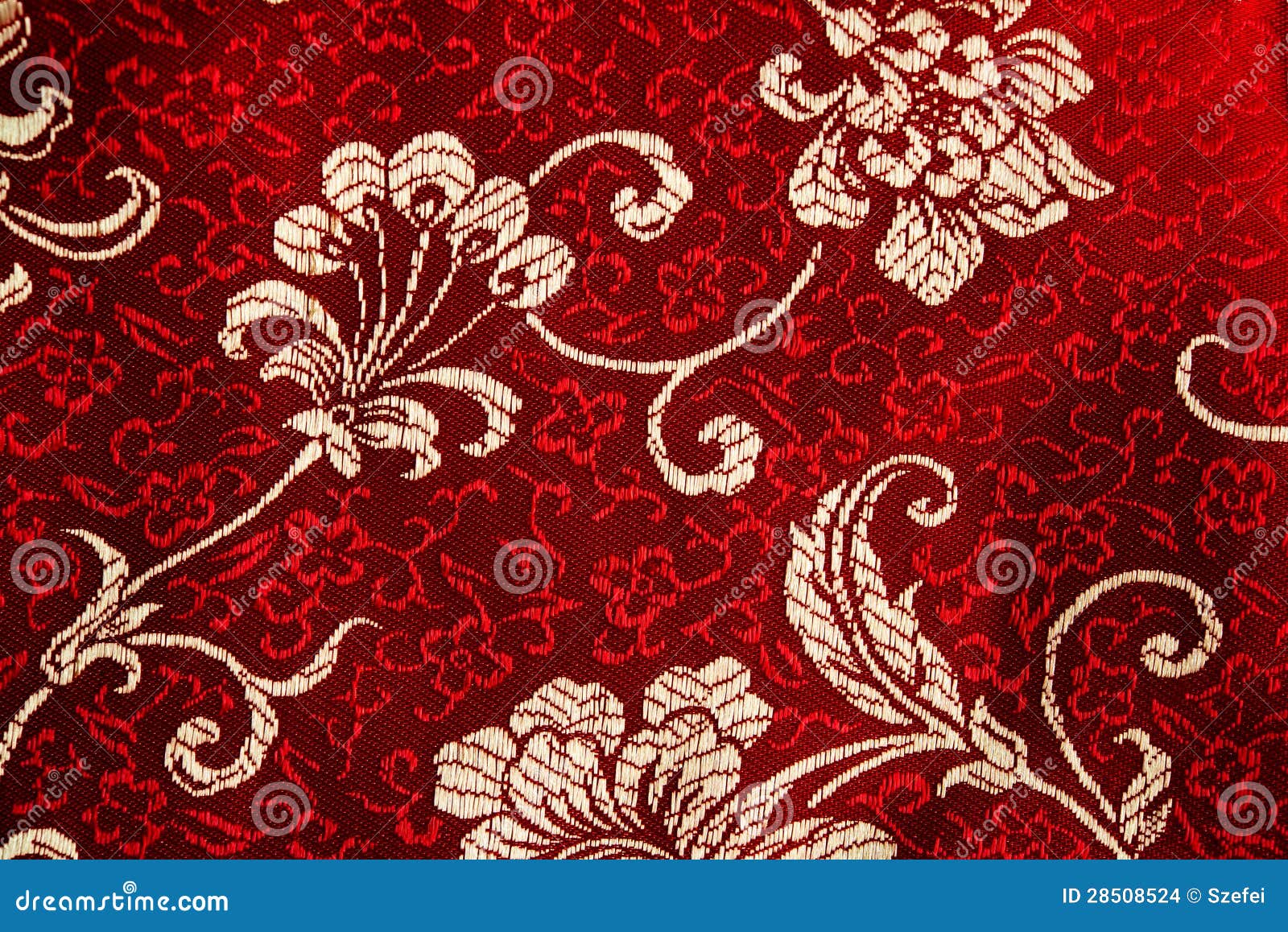 Cheongsam floral detail stock photo. Image of flower - 28508524