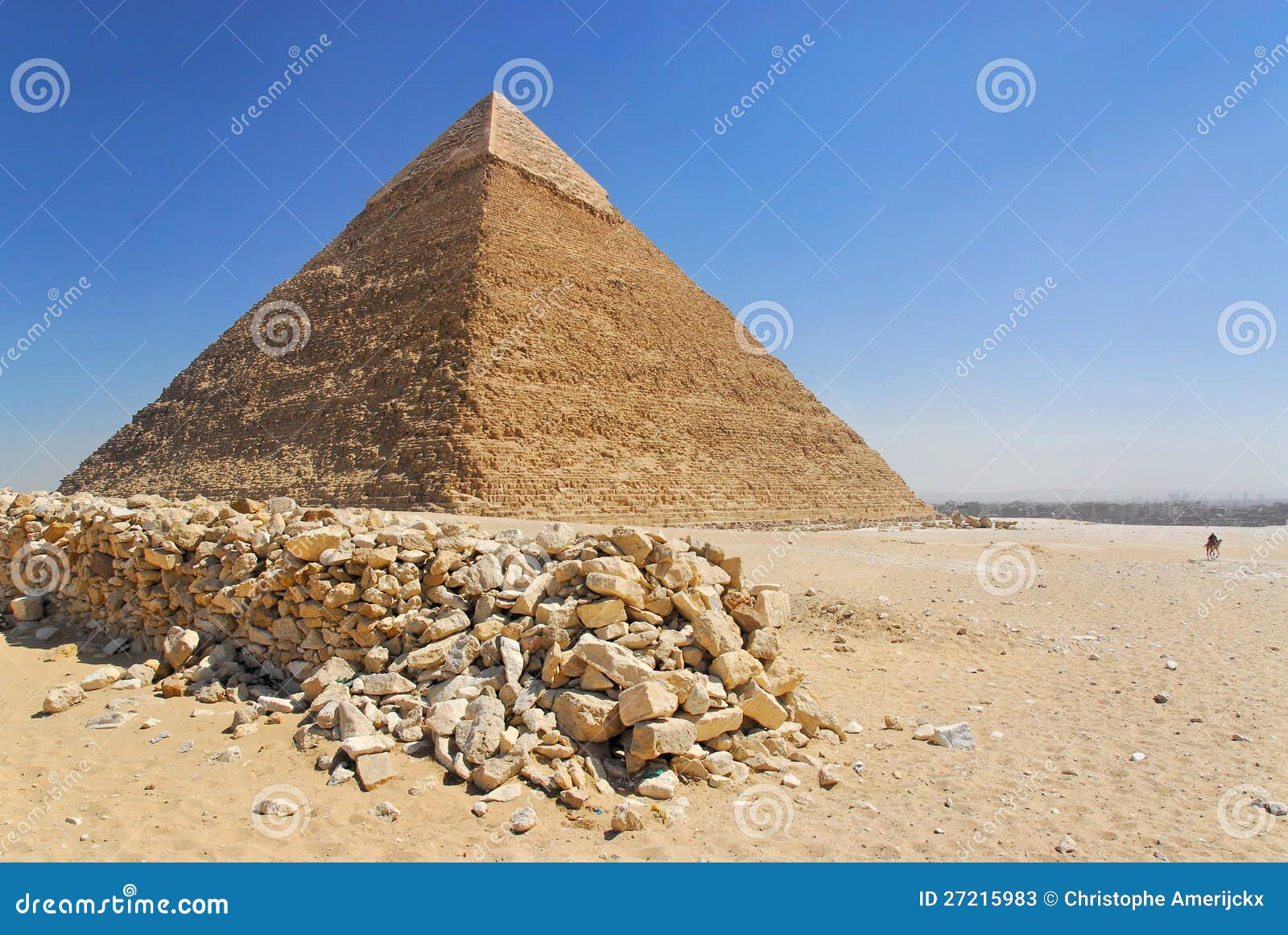 Cheops pyramid in Giza stock image. Image of culture - 27215983