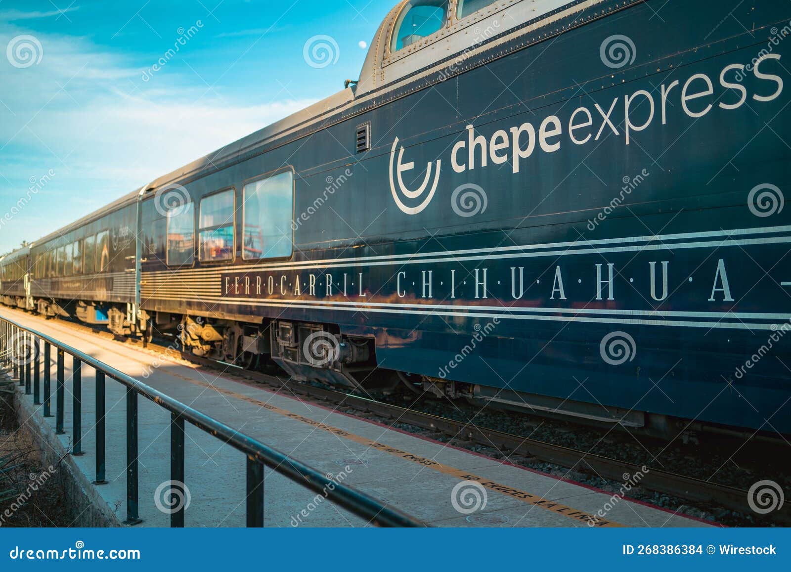 El Chepe Train, Copper Canyon, Mexico Editorial Image | CartoonDealer ...