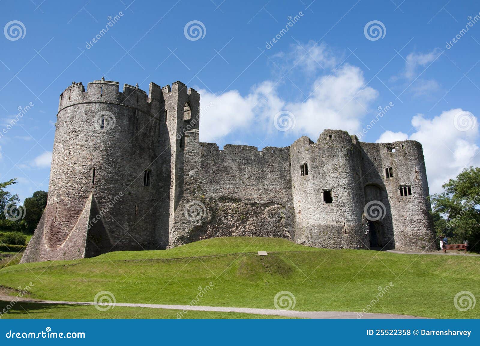 Chepstow castle Ruins stock photo. Image of norman, grand - 25522358