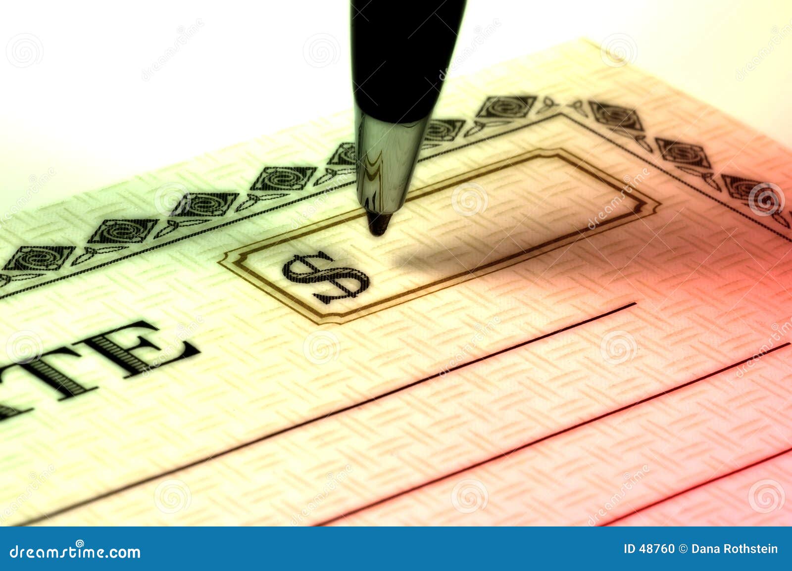 Cheque 2 stock photo. Image of cheque, business, money, financial - 48760