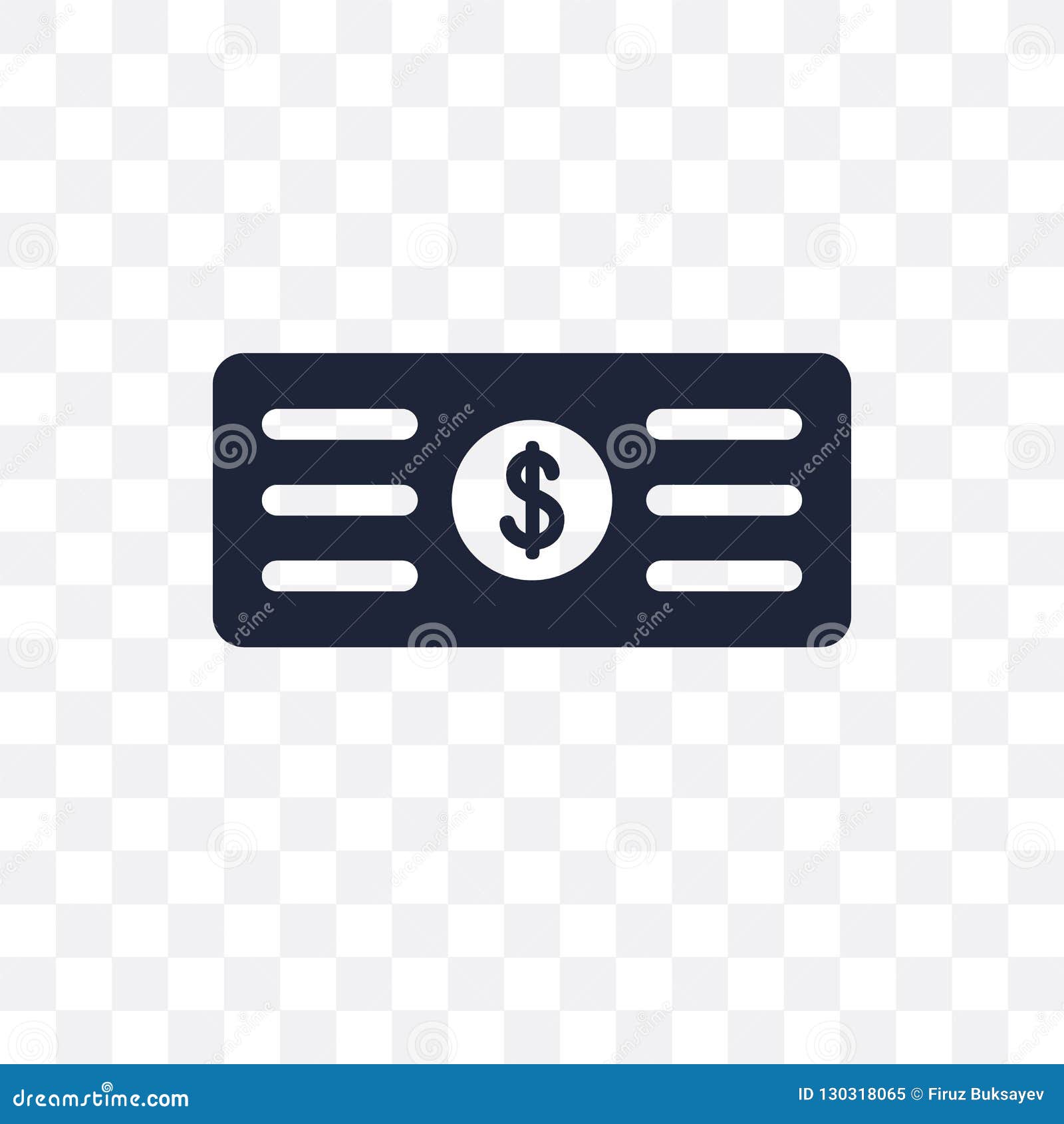 Cheque Transparent Icon. Cheque Symbol Design from Payment Collection ...