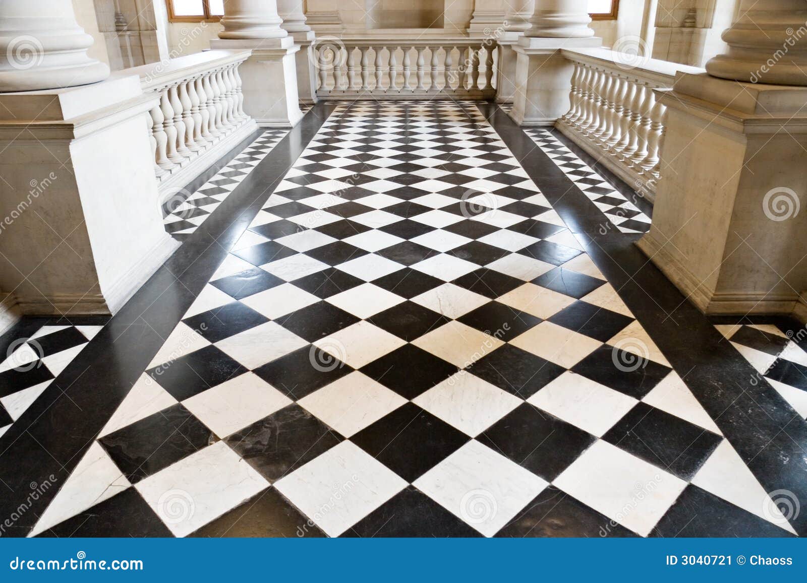 Chequer floor stock image. Image of perspective, checked - 3040721