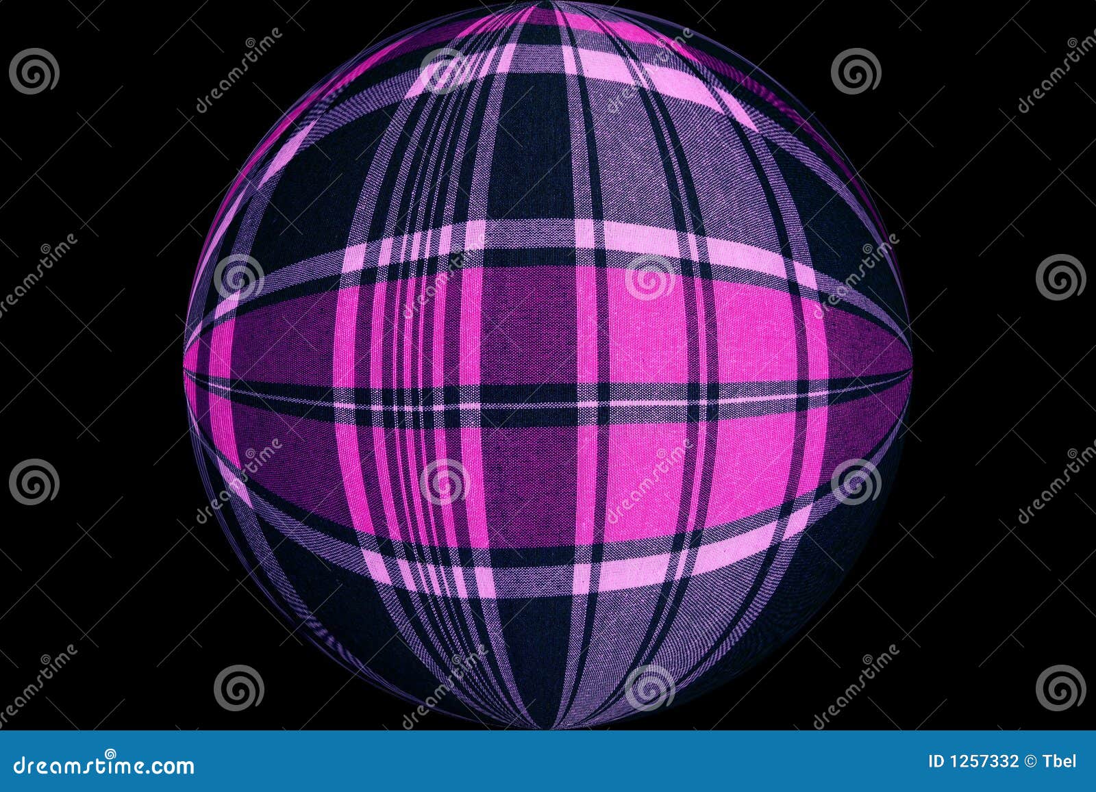 Chequered Ball Violet Picture. Image: 1257332