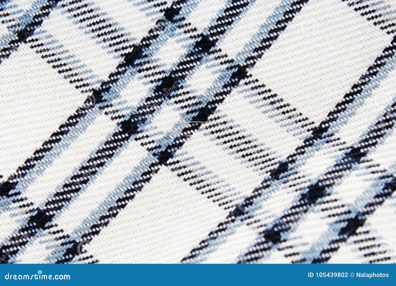 Chequered Checked Fabric Dress Material Cloth Texture Pattern. Stock ...