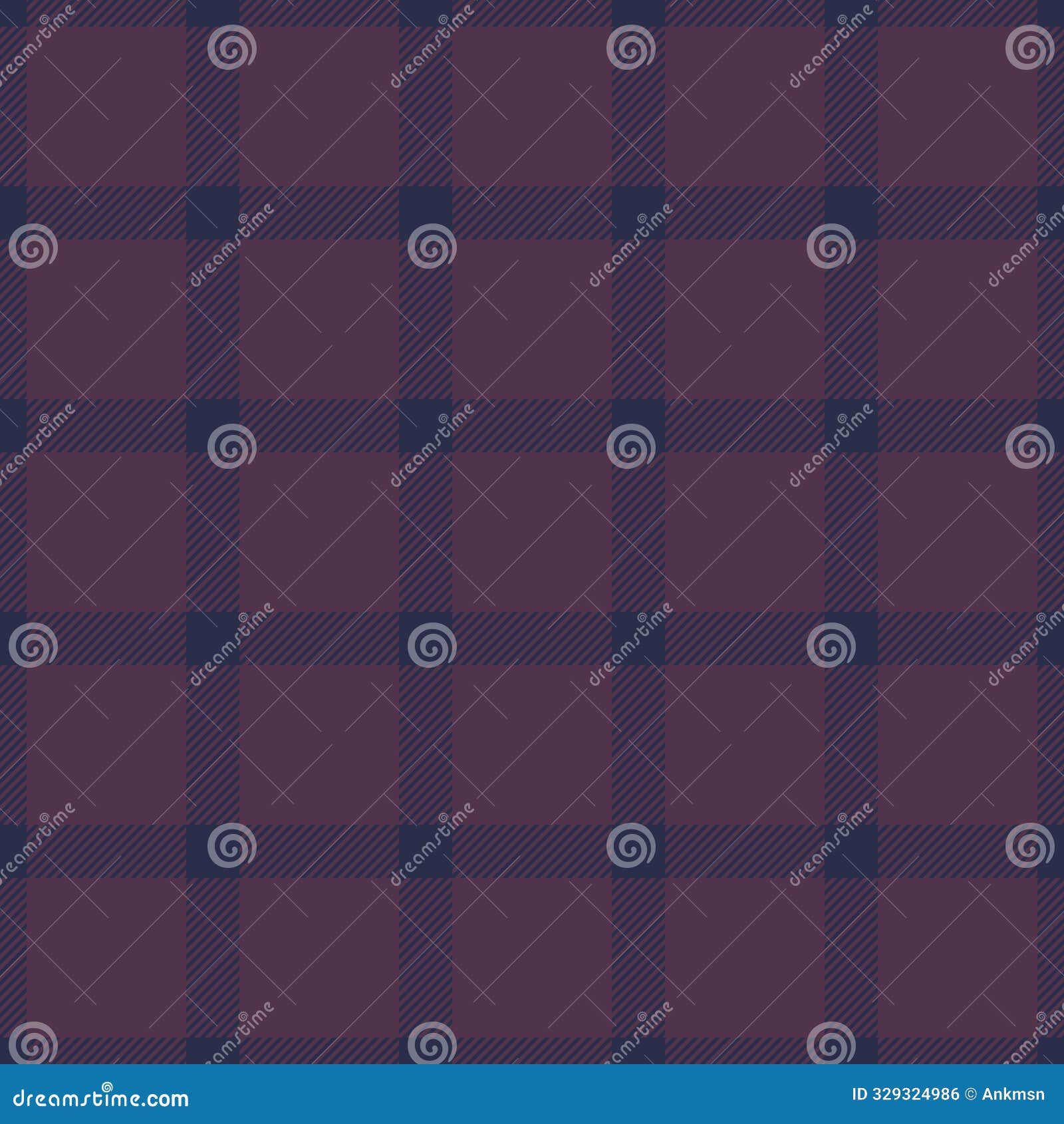 Chequered Seamless Pattern Fabric, Continuity Textile Background Vector ...