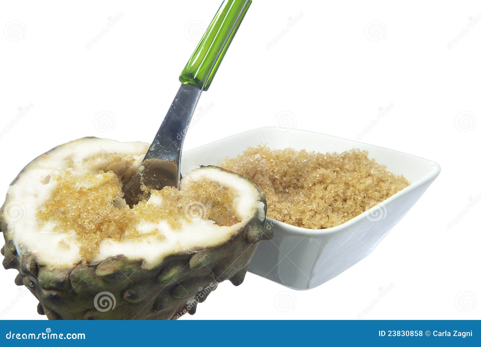 The cherimoya stock photo. Image of sweet, ripe, exotic - 23830858