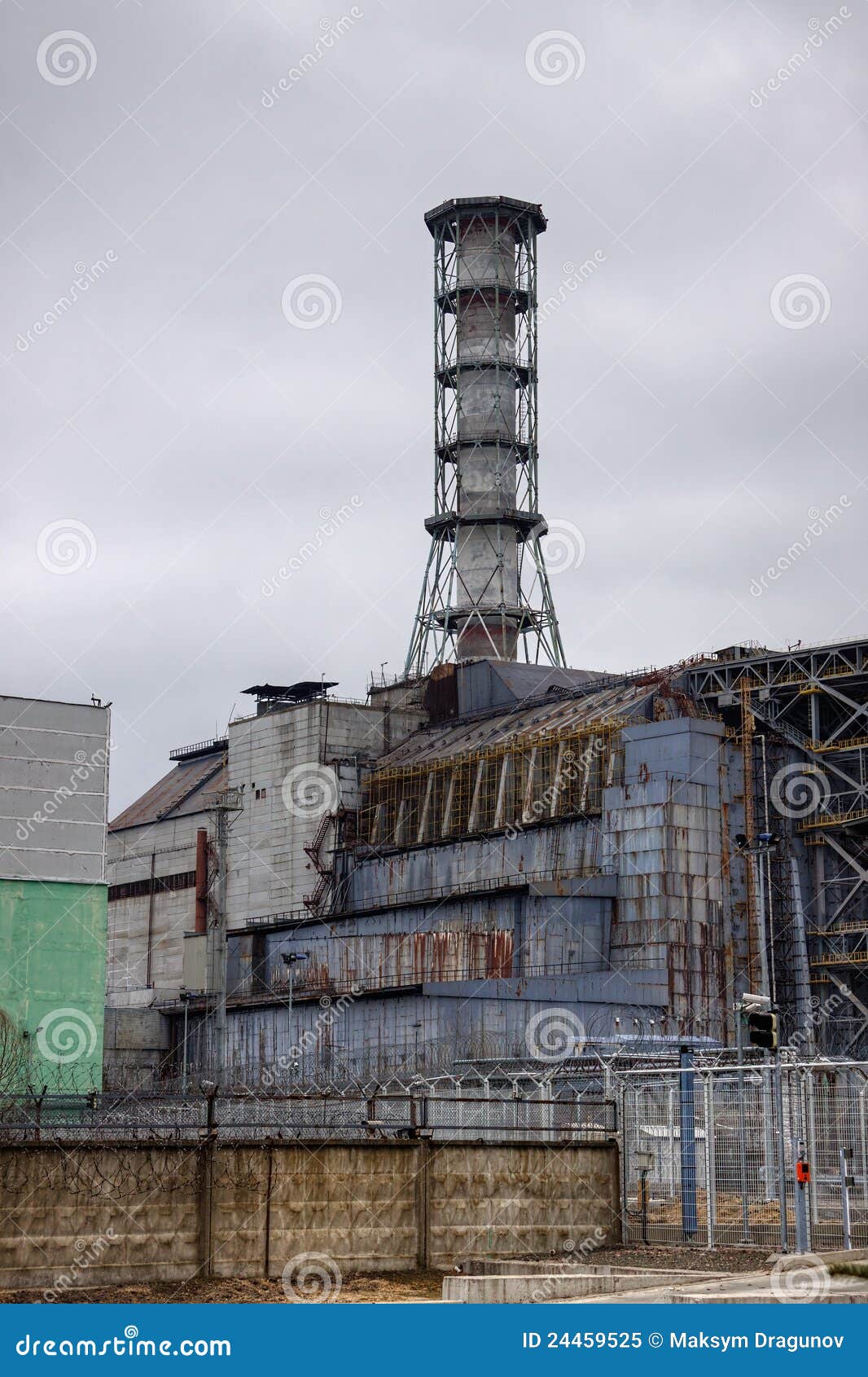 Chernobyl stock image. Image of contamination, plant - 24459525