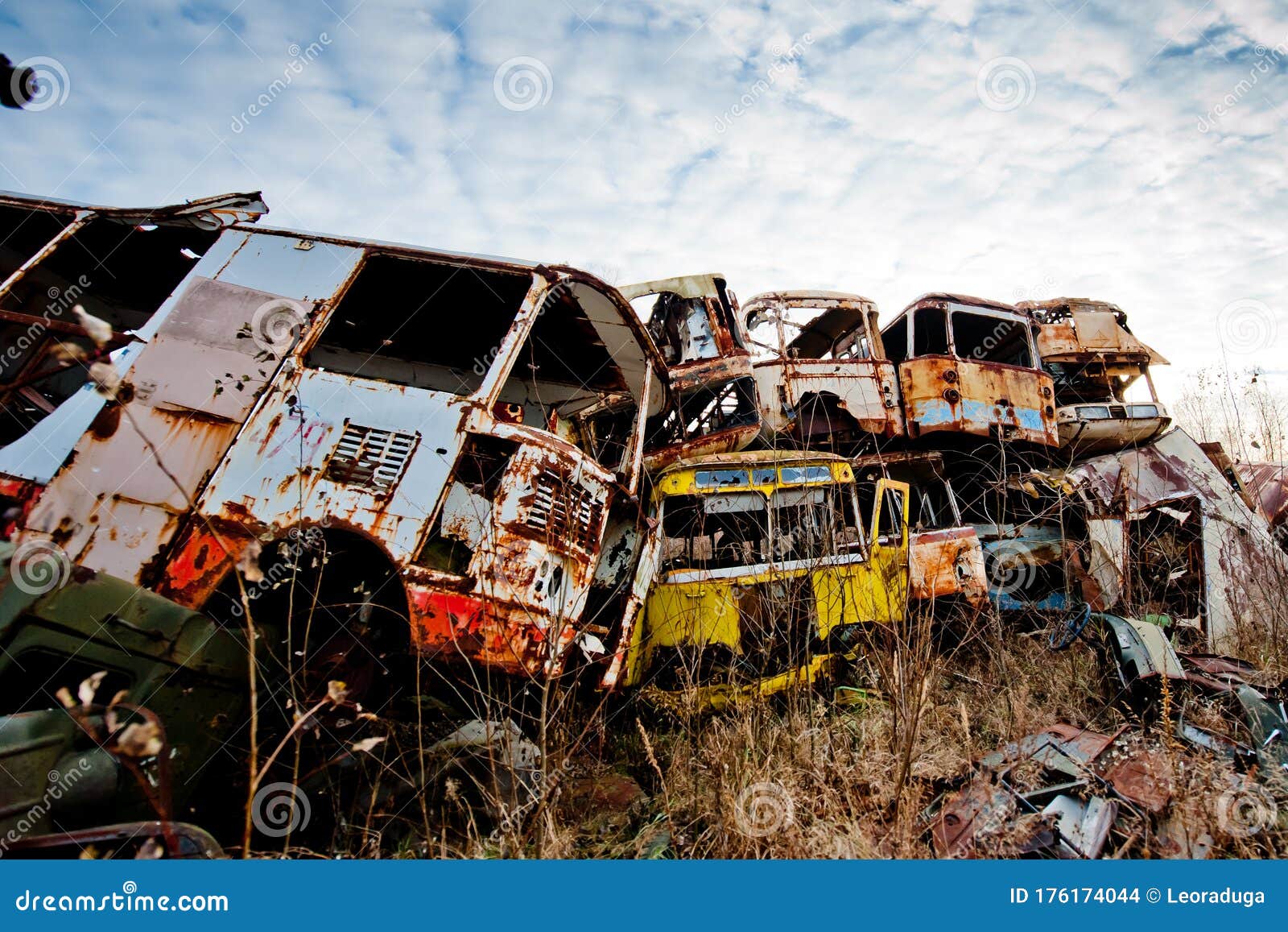 Chernobyl Dump Equipment in Pripyat. Stock Photo - Image of europe ...