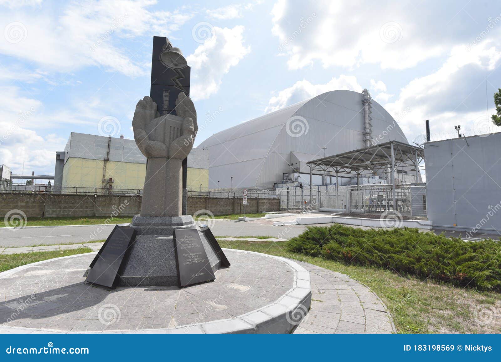 Chernobyl New Safe Confinement. Editorial Stock Image - Image of ...